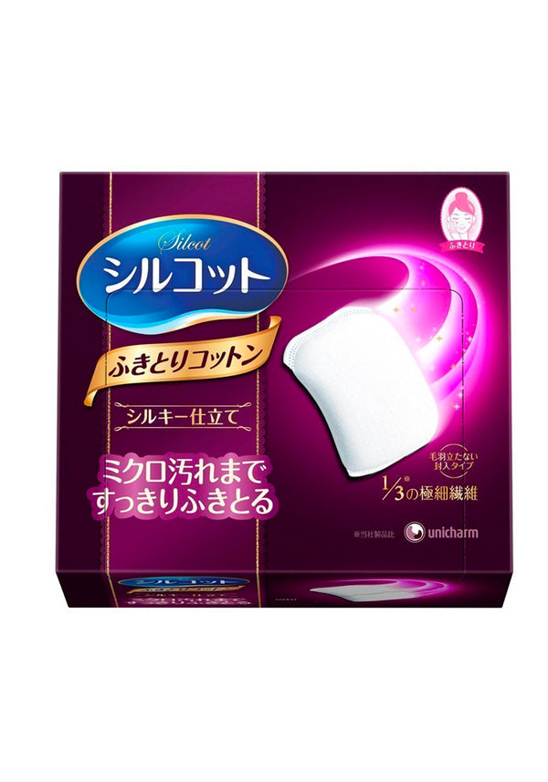 UNICHARM Silcot Wiping Cotton 32 Sheets